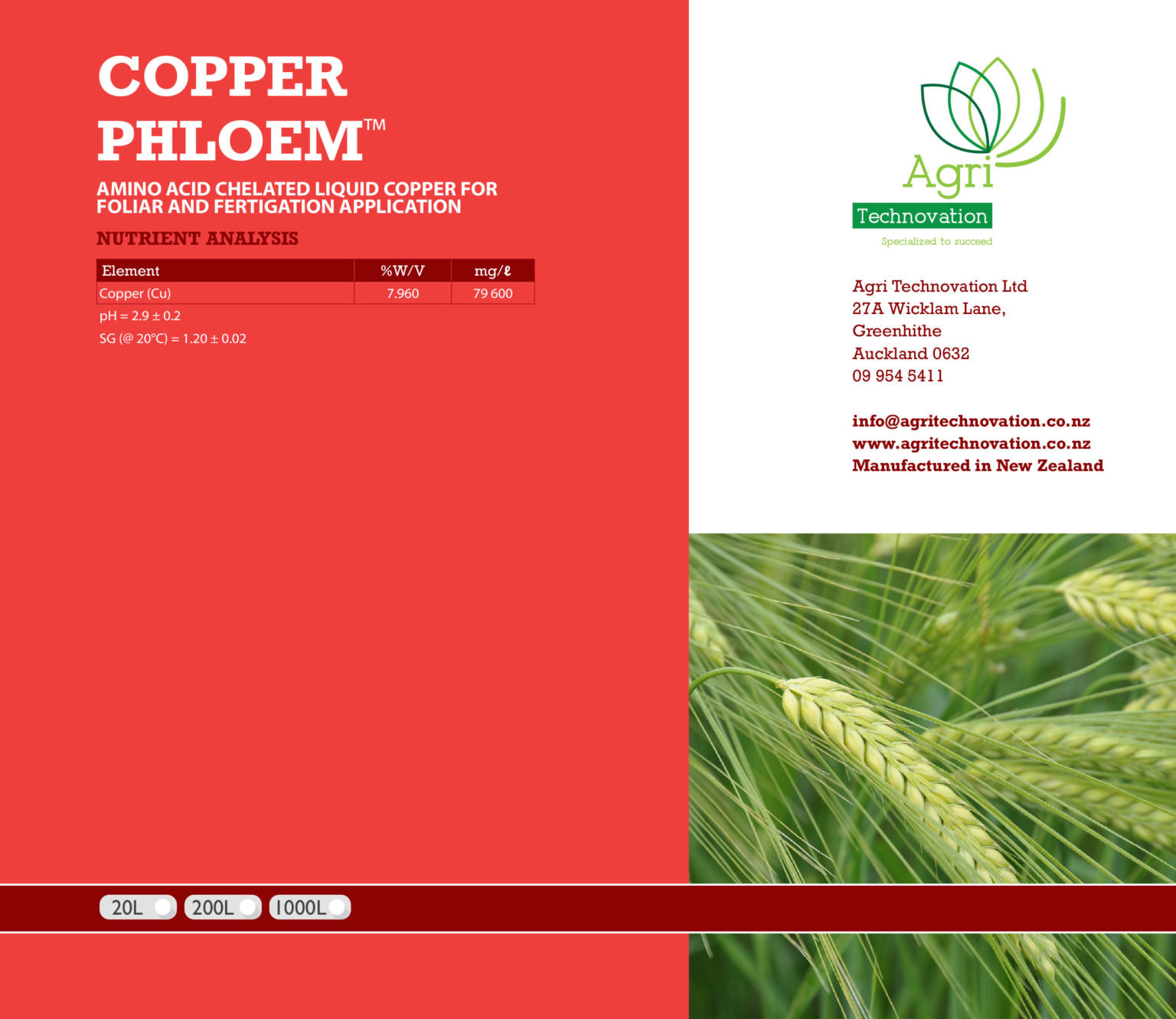 COPPER PHLOEM™ - Agri Technovation