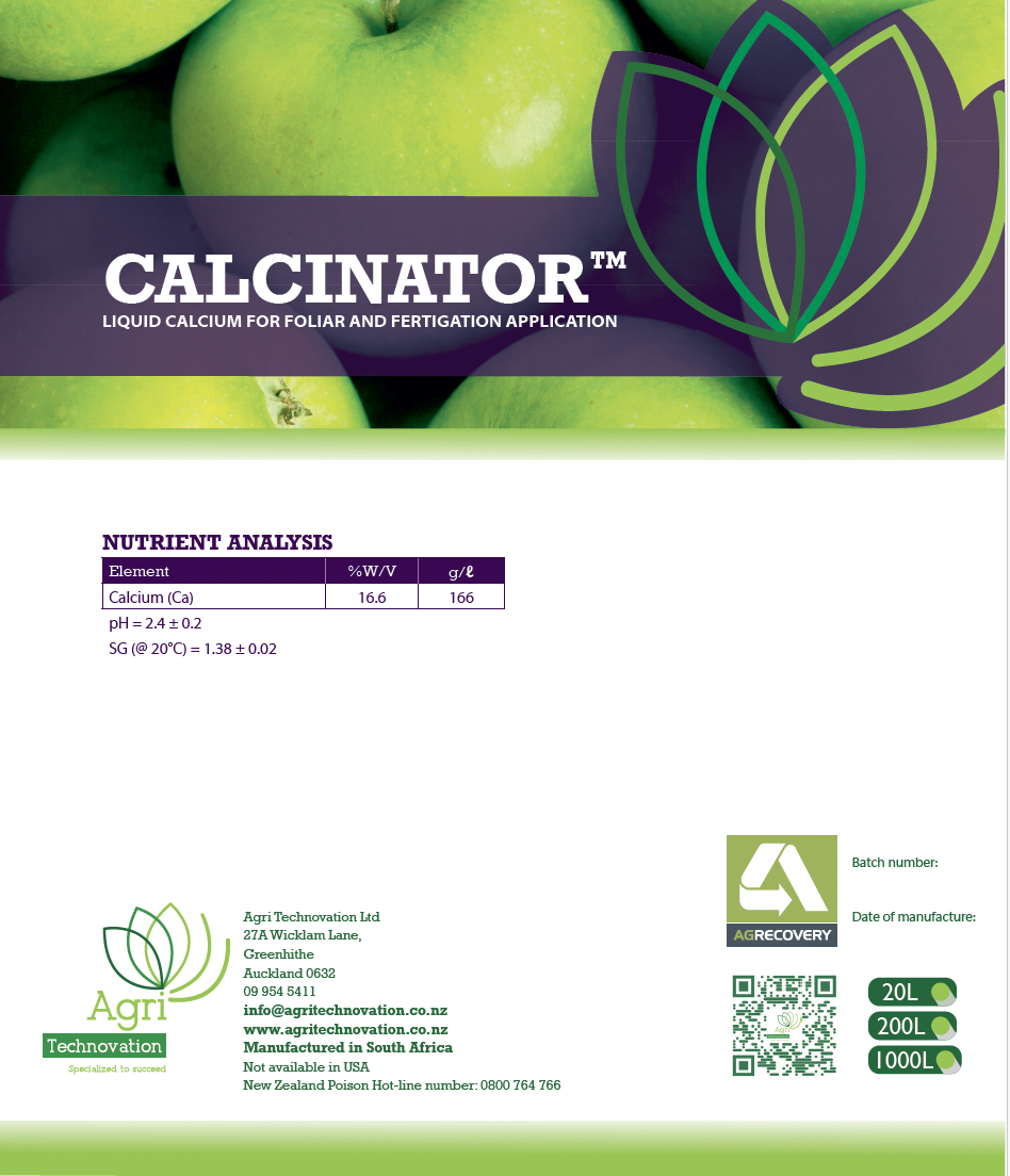 CALCINATOR™ - Agri Technovation