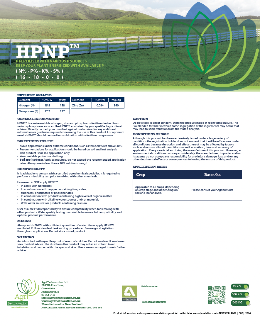 HPNP™ - Agri Technovation